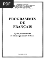Pratique du Français - 9ème Année | PDF | Lecture (Processus) | Phrase