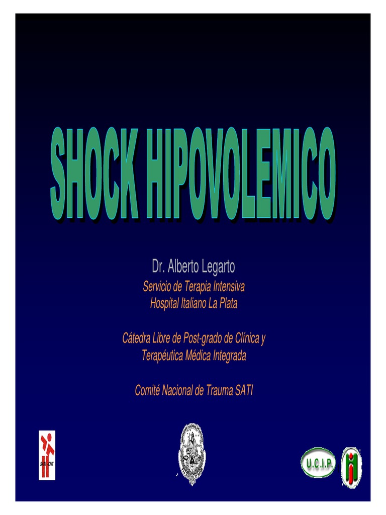 97_SHOCK_HIPOVOLEMICO.pdf | Choque (circulatorio) | Fisiología