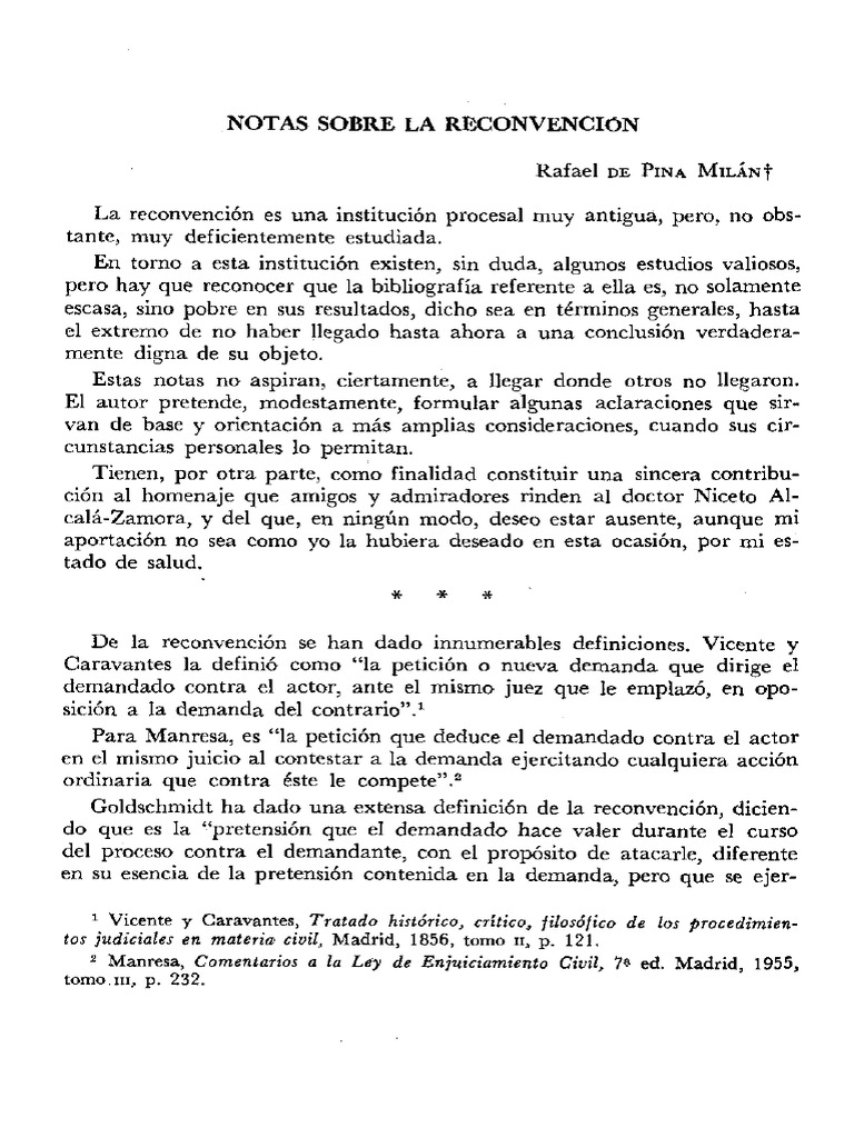 Reconvención PDF | PDF