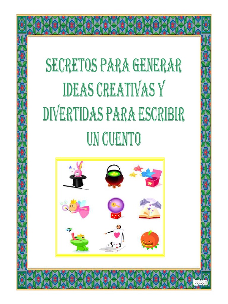 Ideas Creativas para Escribir Cuentos | PDF | Caperucita Roja | Ocio