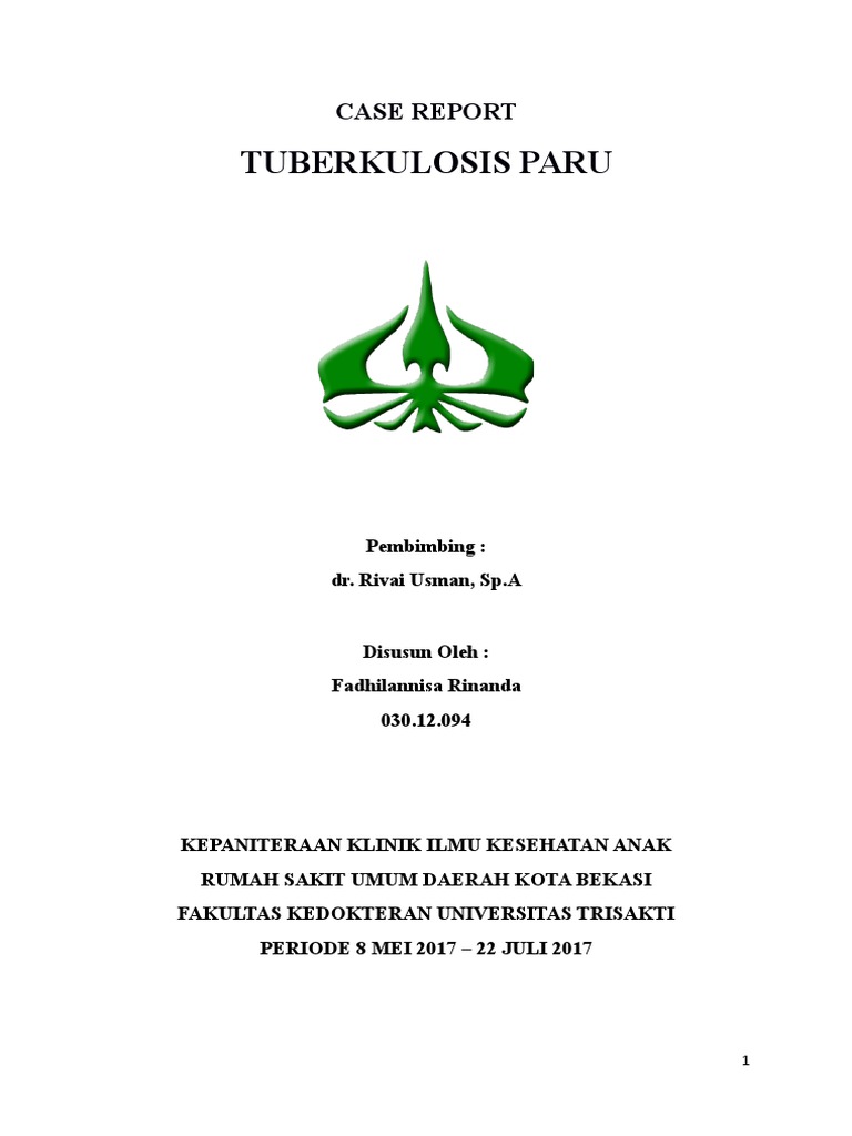 Case TB Paru | PDF