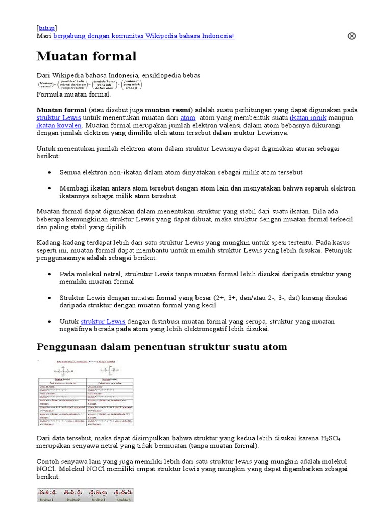 Muatan Formal | PDF