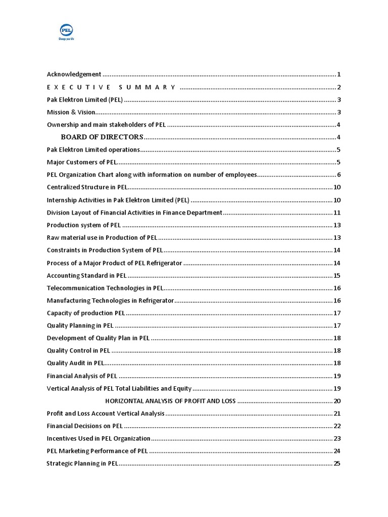 Internship Report (Finance Dept) | PDF | International Financial ...