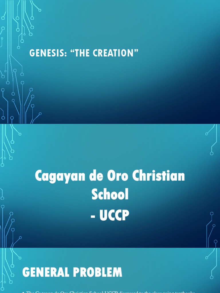 Genesis Powerpoint 1 | PDF