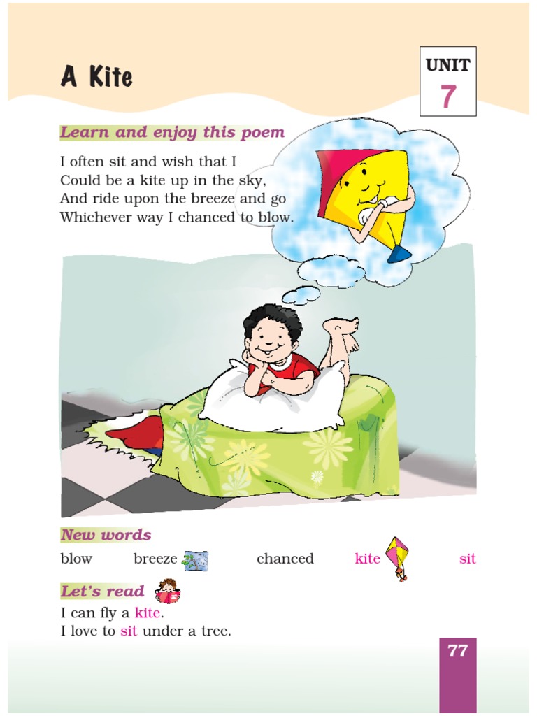 Class1 English Unit07 NCERT TextBook EnglishEdition | PDF | Foreign ...