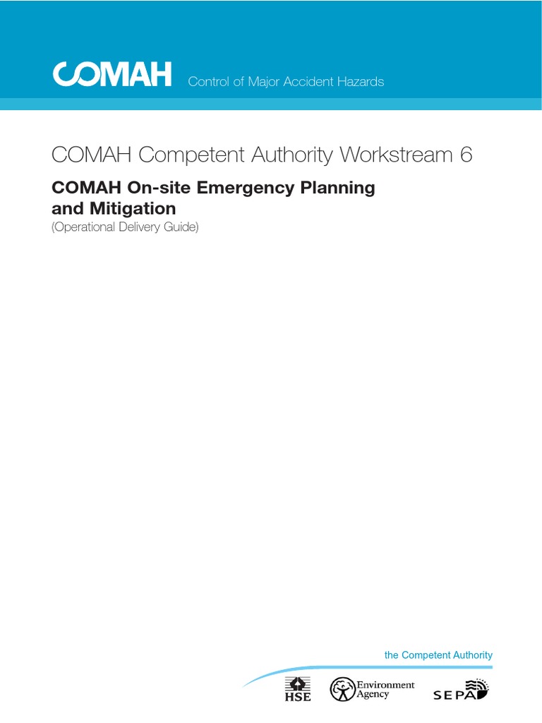 On Site Emergency Planning Comah | PDF | Emergency | Emergency Management