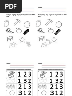 Letrang D Worksheets | PDF