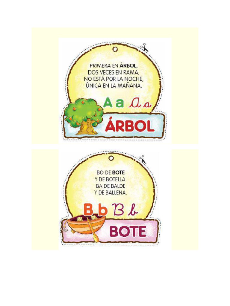Abecedario de Rimas | PDF