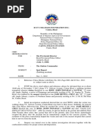 Police Blotter Sample | PDF