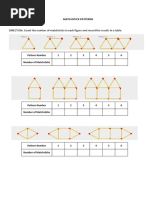 Matchstick Patterns | PDF