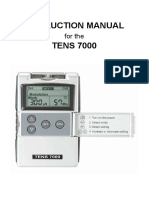 TENS Unit Manual | PDF