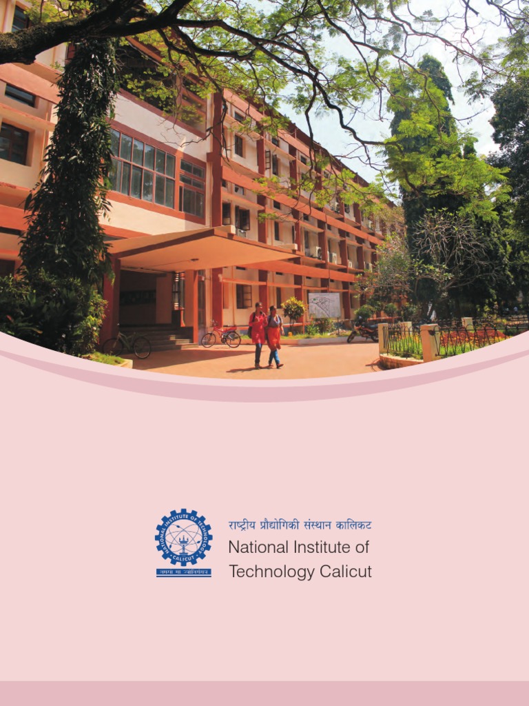 Nit Calicut Brochure | PDF | Electrical Engineering | Engineering