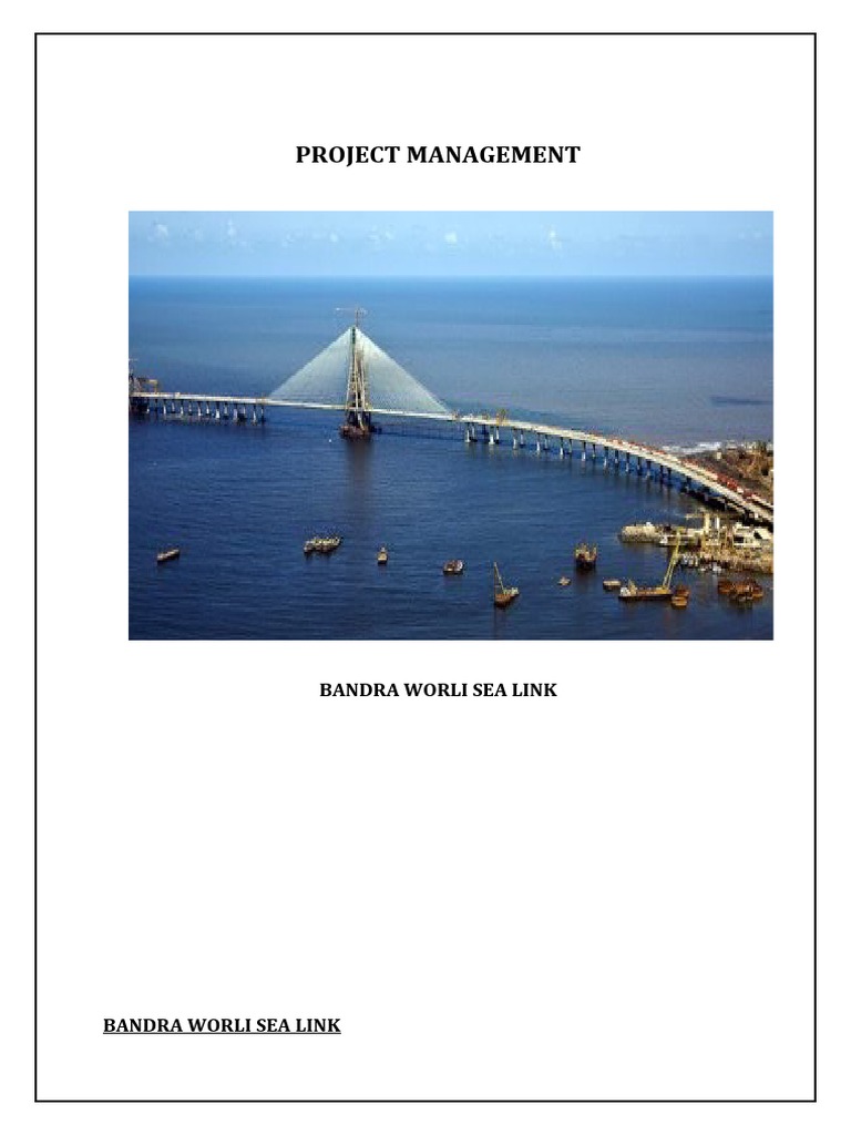 Bandra Worli Project | PDF | Civil Engineering
