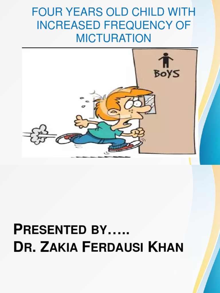 Four Years Old Child With Increased Frequency of Micturation | PDF ...