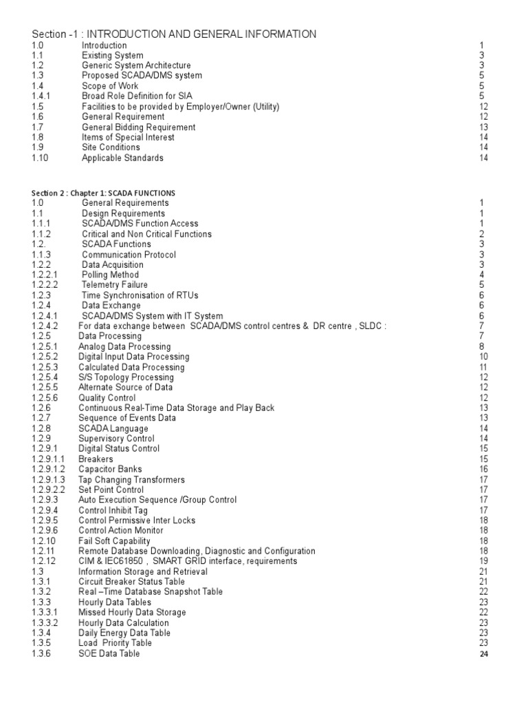Scada Method Statement | PDF | Scada | Power Supply