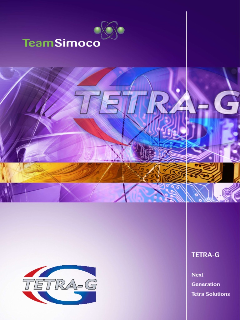 Tetra-G: Next Generation Tetra Solutions | PDF | Base Station | Modularity