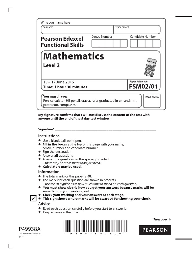 Maths Level 2 June Practice Paper PDF | PDF | Chart | Cakes