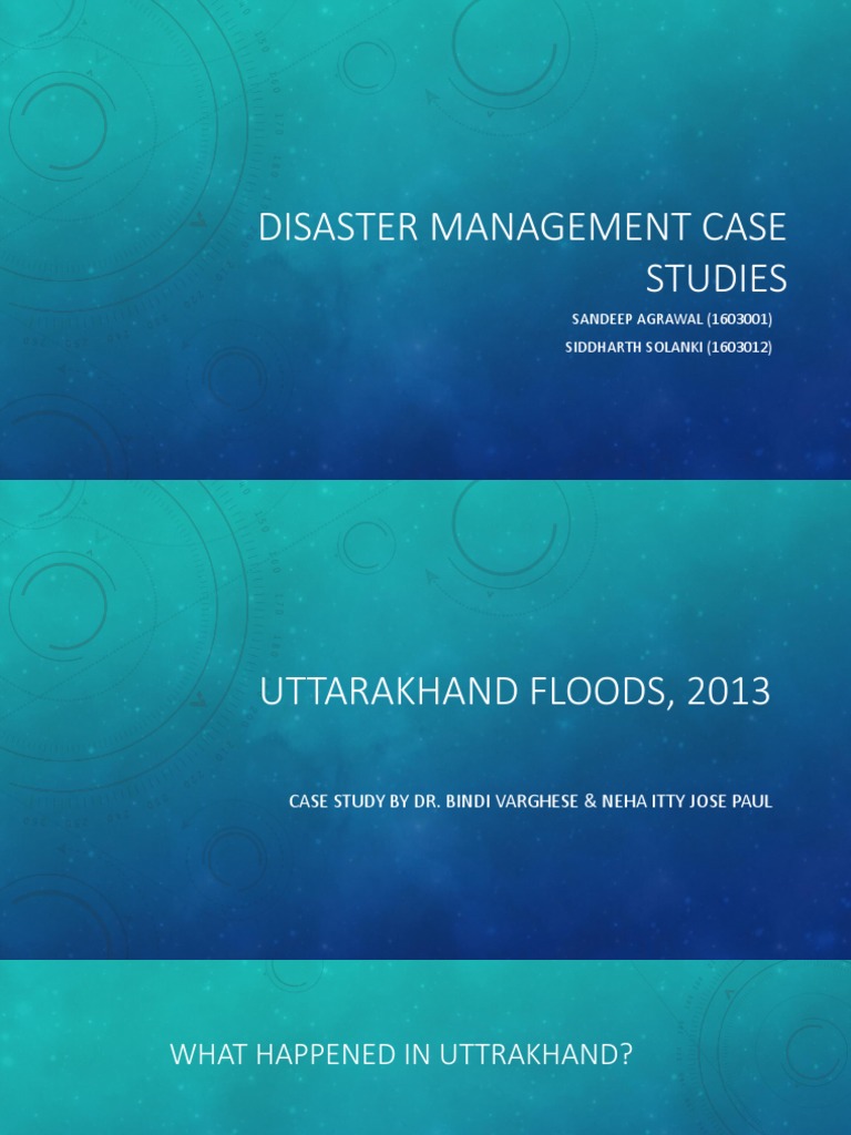 Disaster Management Case Studies | Emergency Management | Emergency ...
