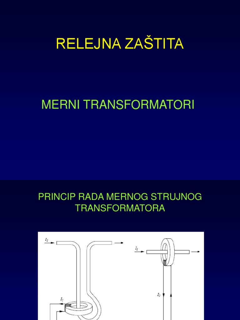 Merni Transformatori | PDF