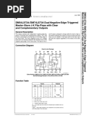 7485 Datasheet | PDF | Electrical Engineering | Electricity