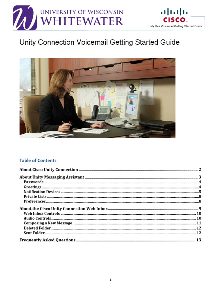 Voicemail Getting Started Guide | PDF | Voicemail | Email