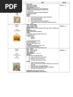 Recipe Writing Lesson Plan for Grade 7 | PDF | Learning | Vocabulary