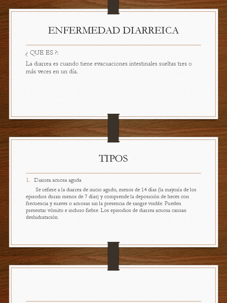 Enfermedad Diarreica | PDF | Diarrea | Heces