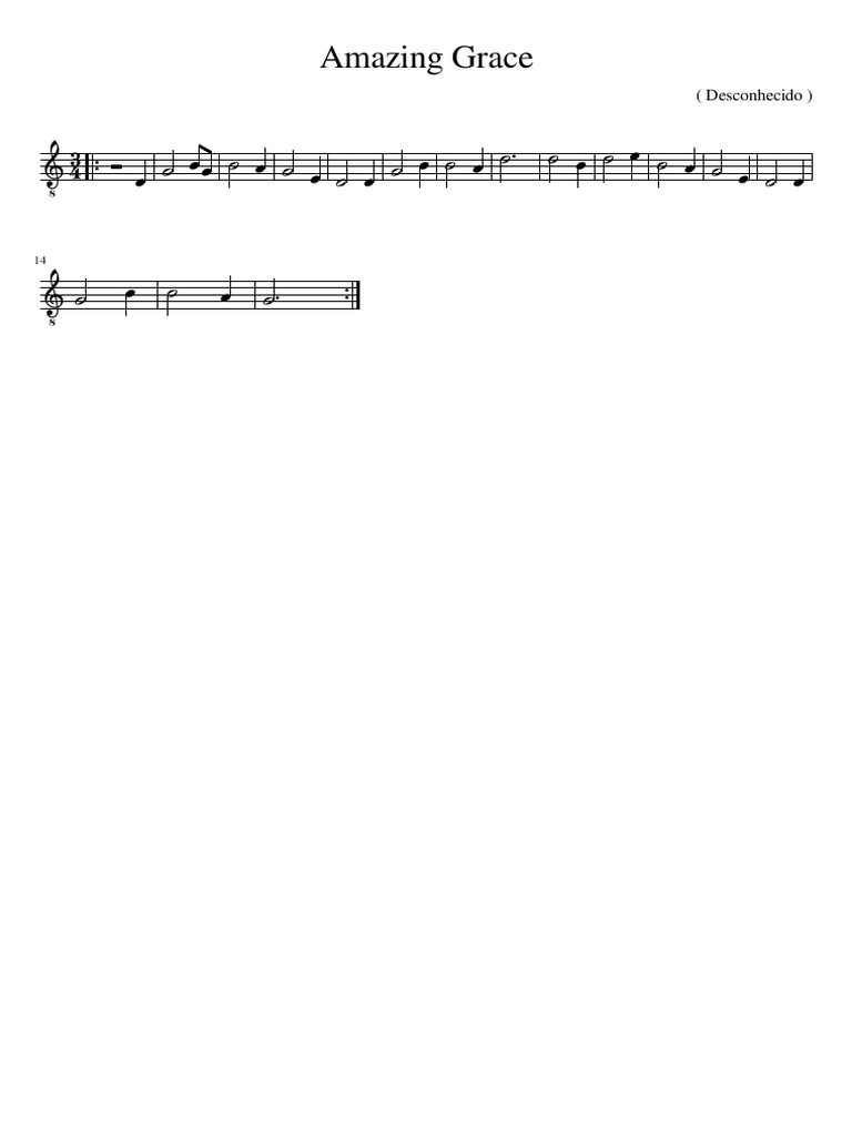 Amazing Grace PDF | PDF