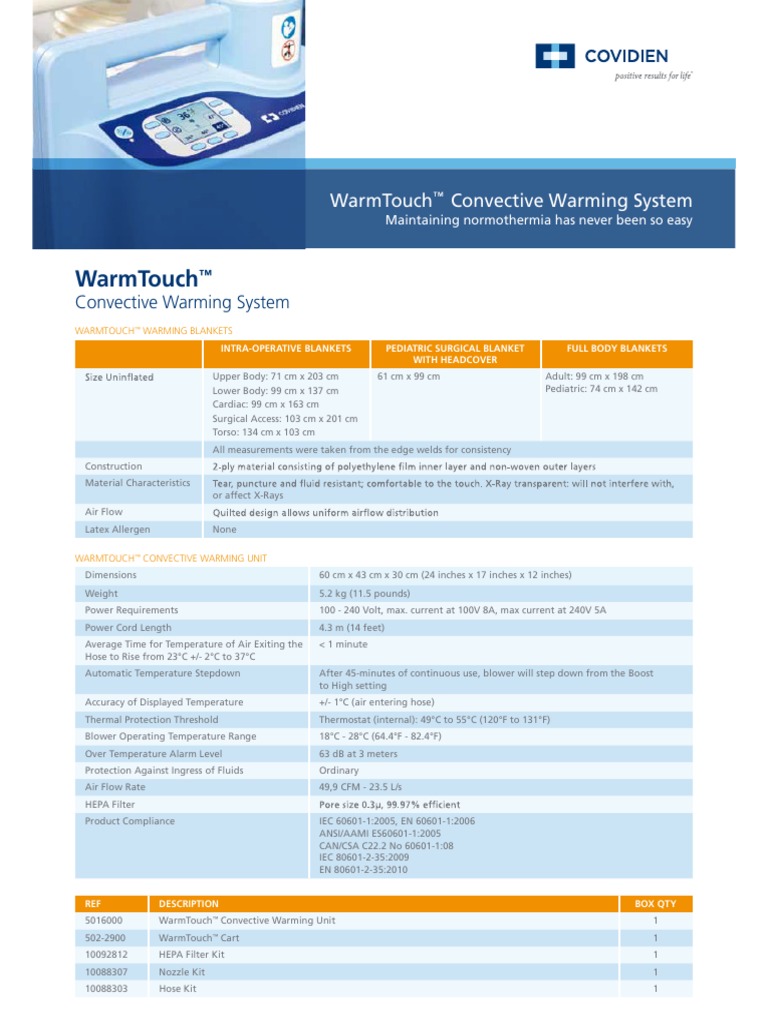 Warmtouch Brochure | PDF
