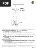 15 Lead ECG Placement Guide | PDF