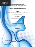 Clasificacion de Kennedy, Tipos de Protesis, Vias de Carga y Elementos ...