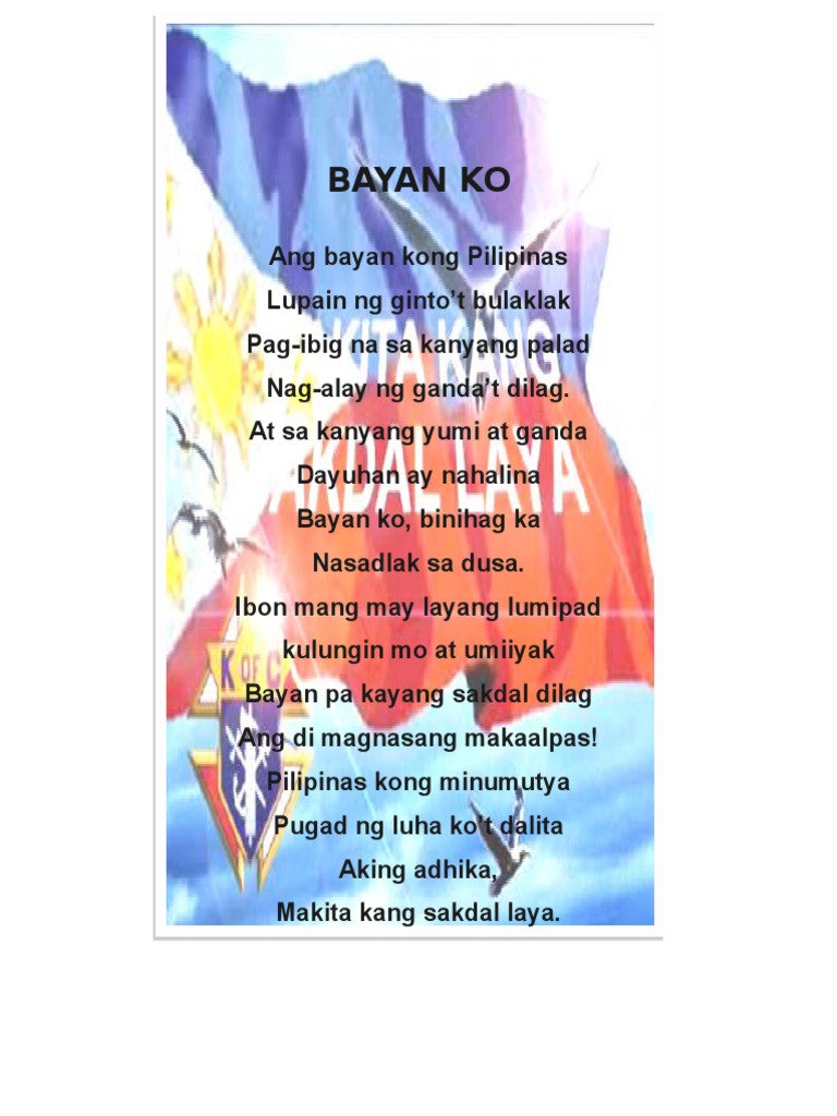 Bayan Ko | PDF