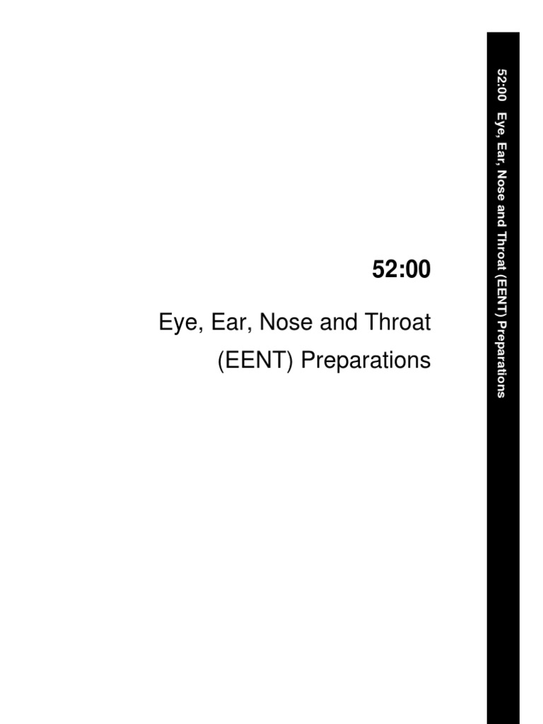 Ent Dosage Forms | PDF | Drugs | Clinical Medicine