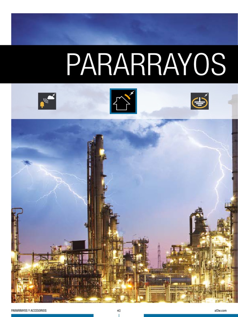 02 Pararrayos y Accesorios Es | PDF | Relámpago | Fuerza