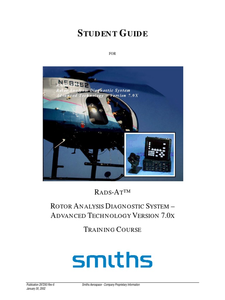RADS-At Student Training Guide | PDF | Accelerometer | Helicopter Rotor