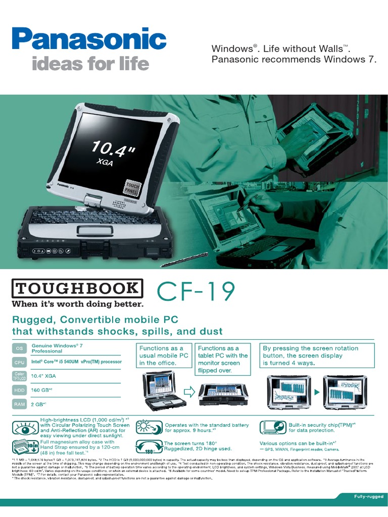 Windows - Life Without Walls - Panasonic Recommends Windows 7 | PDF ...