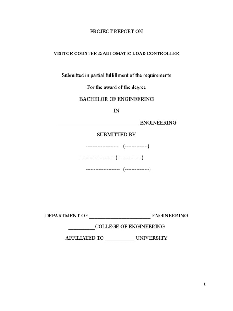 Visitor Counter | PDF | Microcontroller | Rectifier