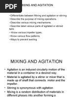 Agitation and Mixing Calculations Guide | PDF | Mechanics | Chemical ...