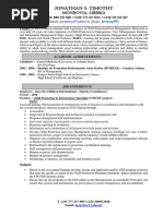 Application CV For WFP | PDF