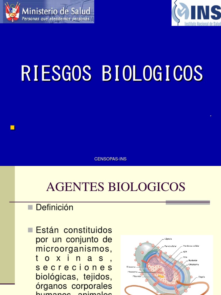 Riesgos Biologicos 1227745216142589 8 | PDF | Infección | Microorganismo