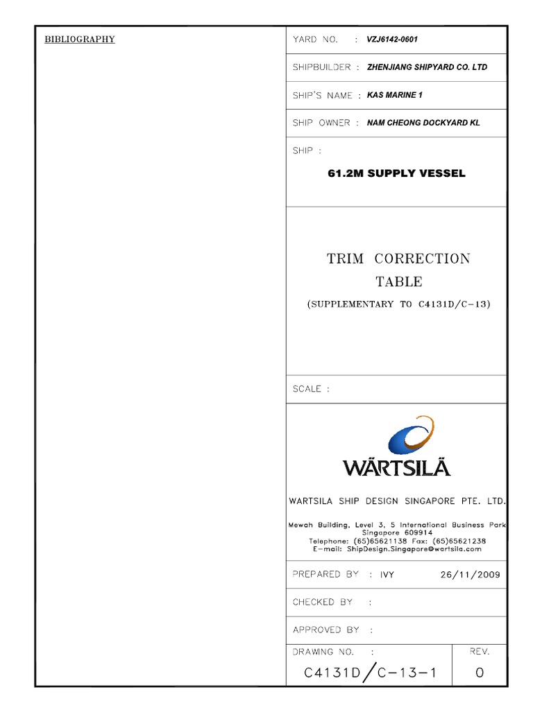 Tank Sounding Trim Correction | PDF | Nature