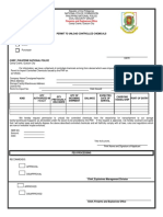 PNP Form 6-B4 - Special Permit To Purchase and Move Controlled ...