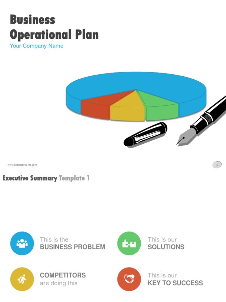 Business Operational Plan Complete Powerpoint Deck With Slides | PDF ...