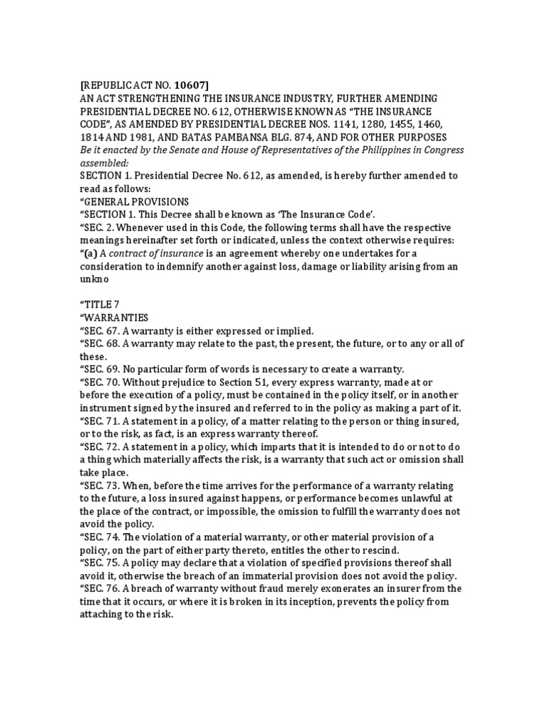 Compliance with Insurance Contract Terms as Condition Precedent to ...