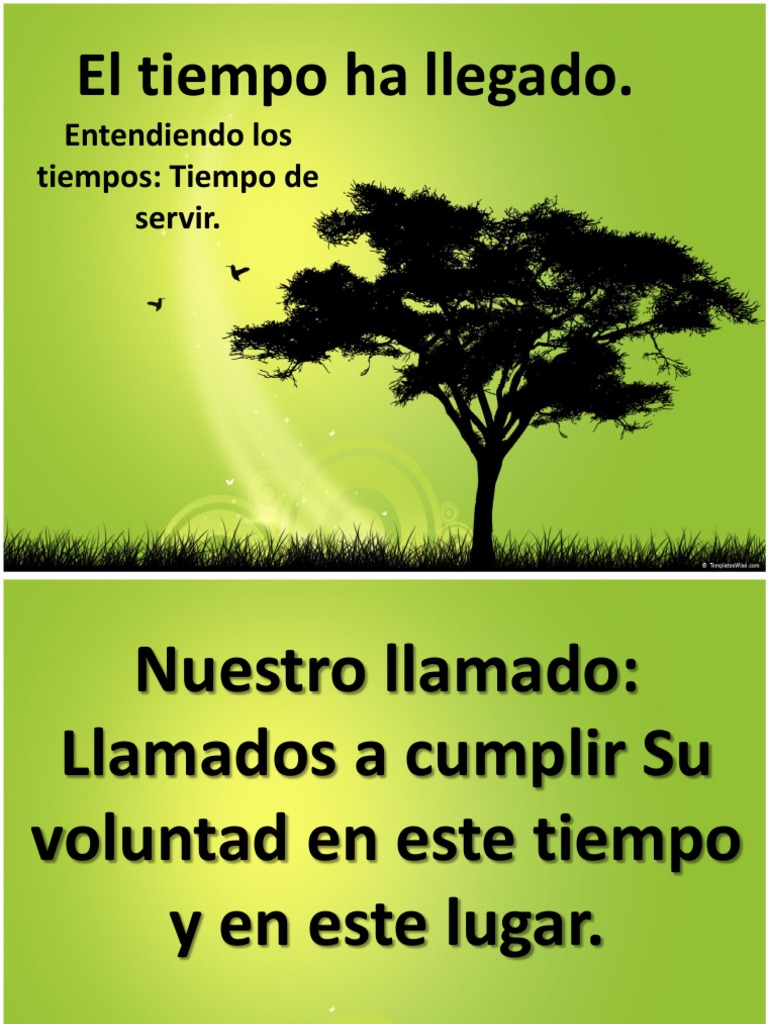 El Tiempo Ha Llegado # 2 Iglesia El Buen Pastor Retiro Oct.2015 | PDF | Religión y creencia | Biblia