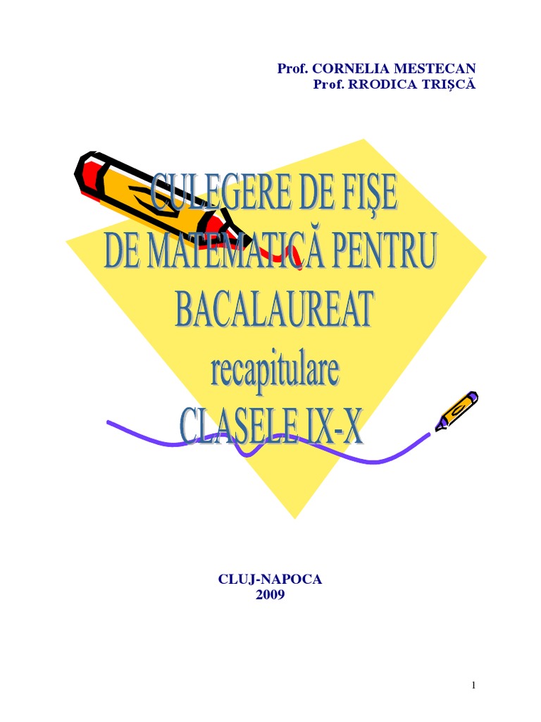Culegere de Fise Recap-Bac PDF | PDF