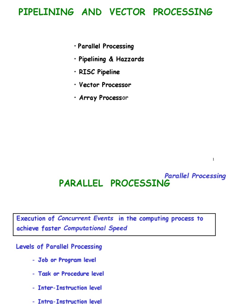 ch.9 Pipeline MoDIFIED | PDF | Parallel Computing | Central Processing Unit