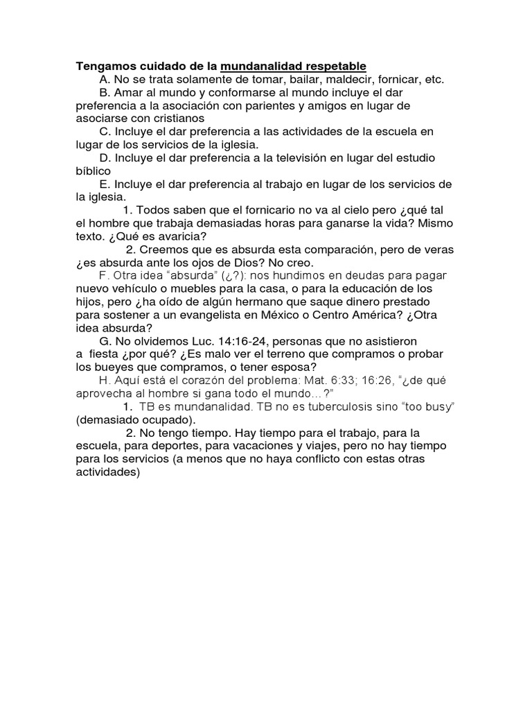 Mundanalidad Respetable | PDF | Ciencias sociales | Salud y bienestar