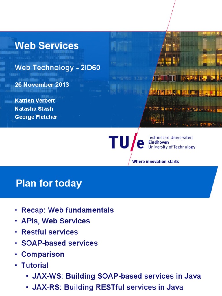 Web Services | PDF | Soap | Representational State Transfer