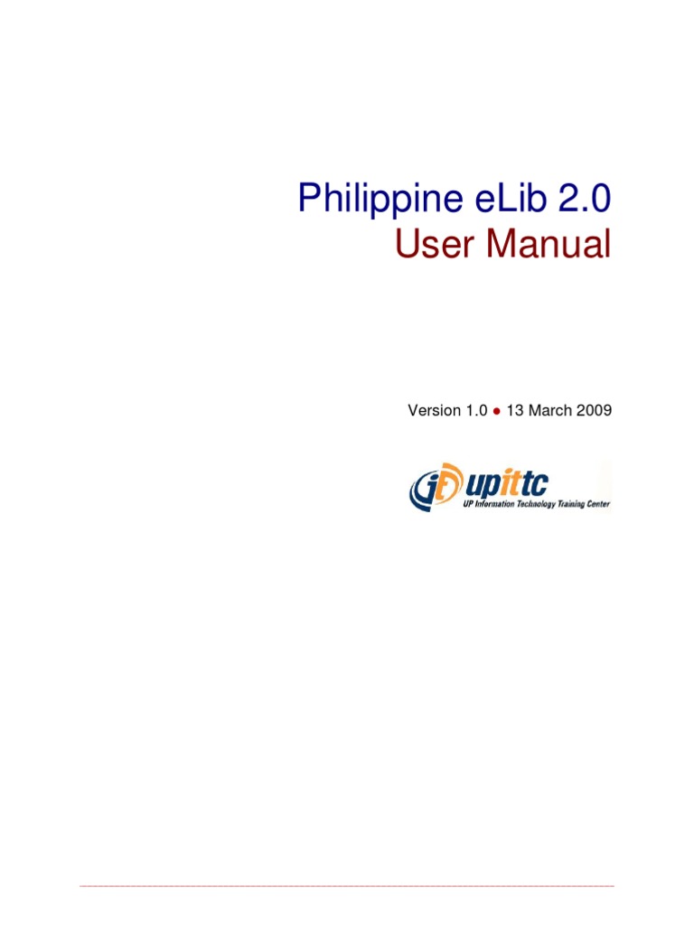 ELib User Manual | PDF | Faq | Databases